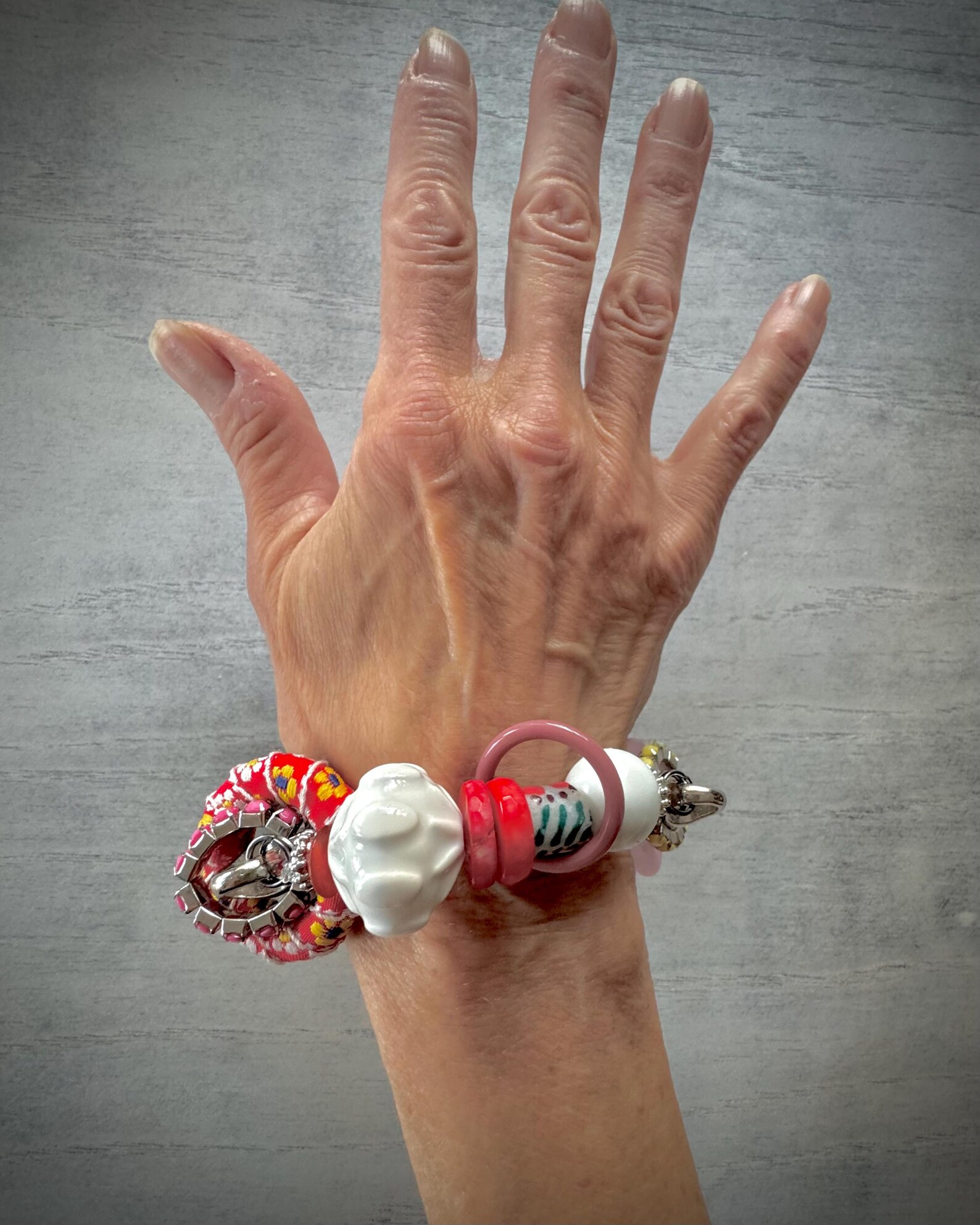Fiber Hoop Bangle - Etsy