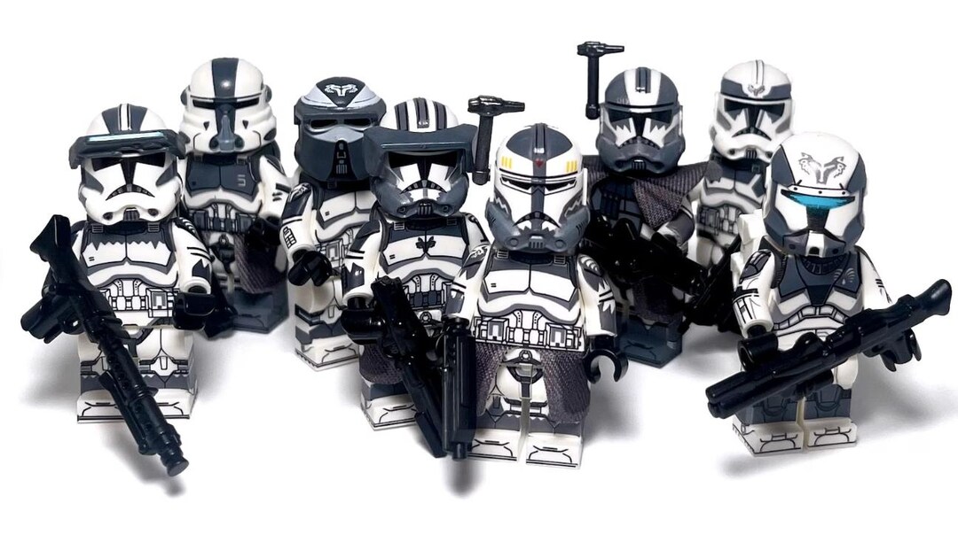 Lego Wolfpack 104th Wolffe 8pcs - Etsy