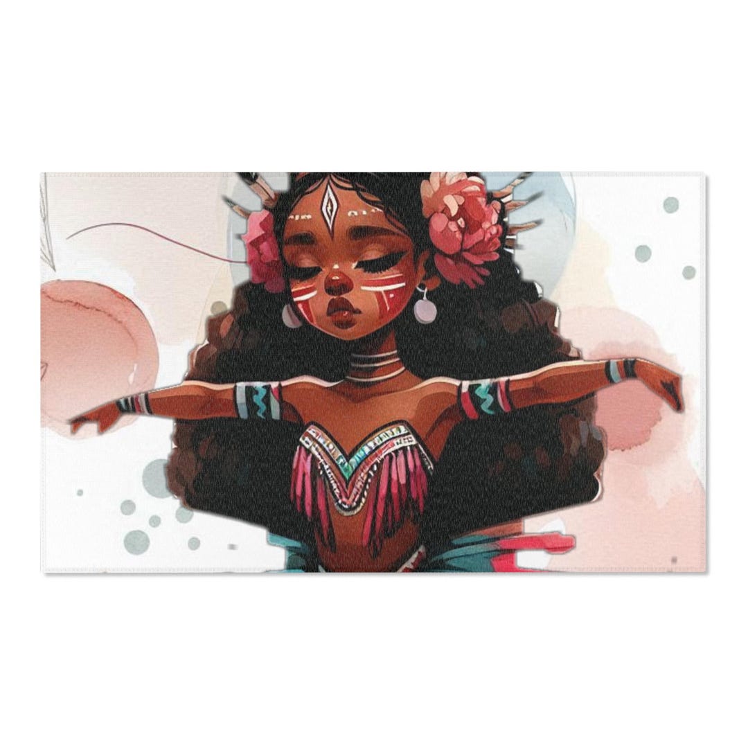 Ballerina Area Rugs, Ballet Lover Home Decor, Nature Inspired Rug ...