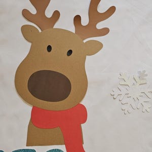 Oh Deer, Winter is Here Holiday Bulletin Board Cut Out - Etsy