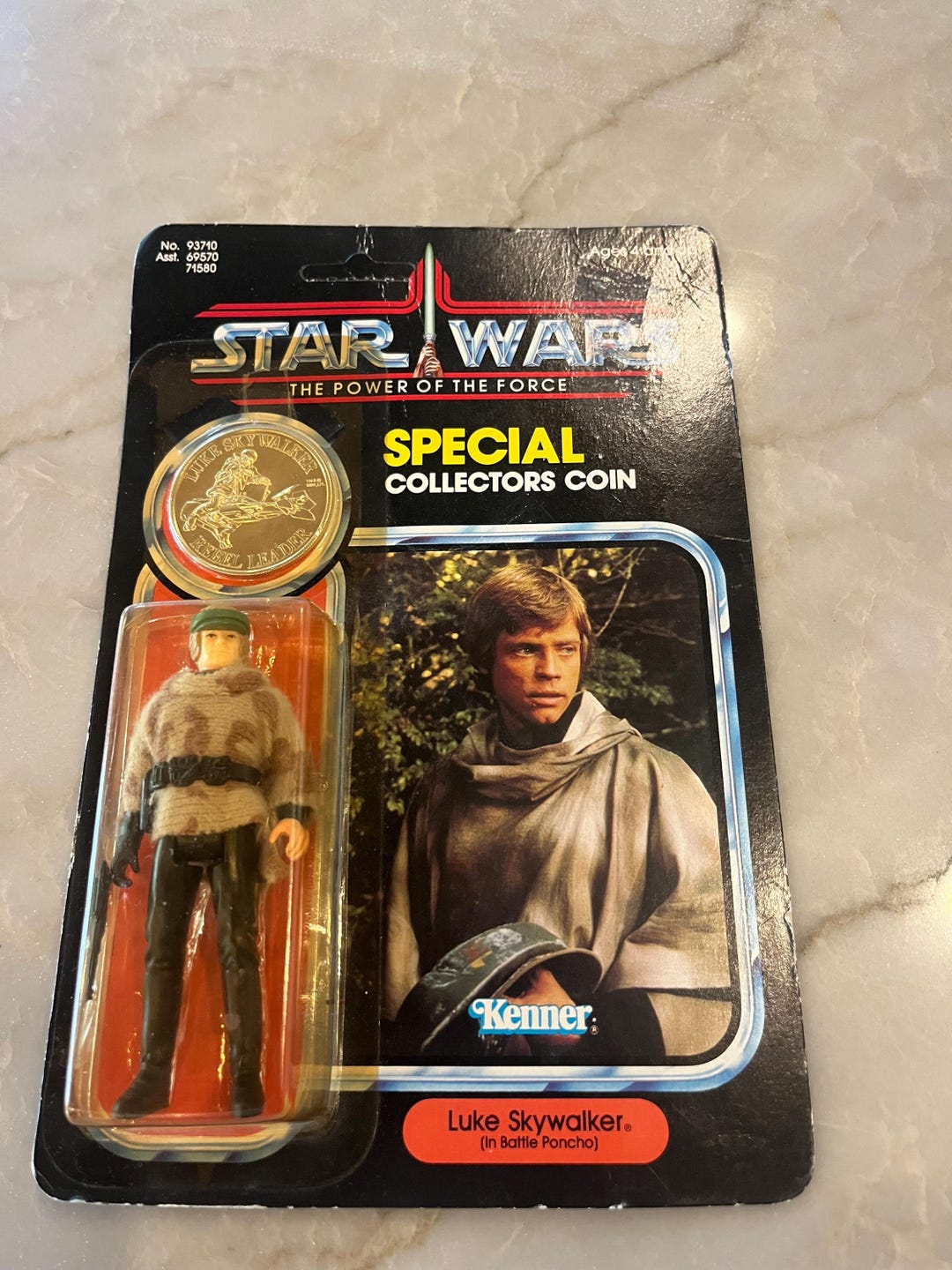 RARE AND SEALED: Luke Skywalker the Power of the Force (in Battle ...