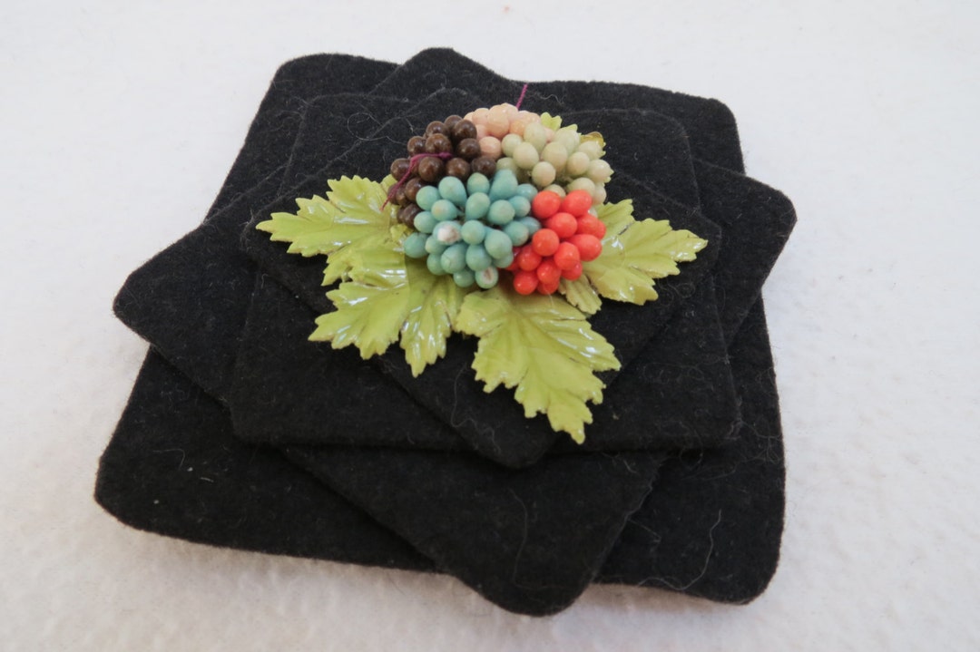 19th Century Hand Made Felt Pen Wipe - Etsy