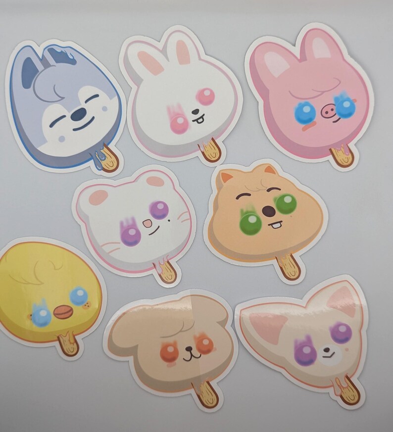 STRAY KIDS SKZOO Popsicle Stickers - Etsy