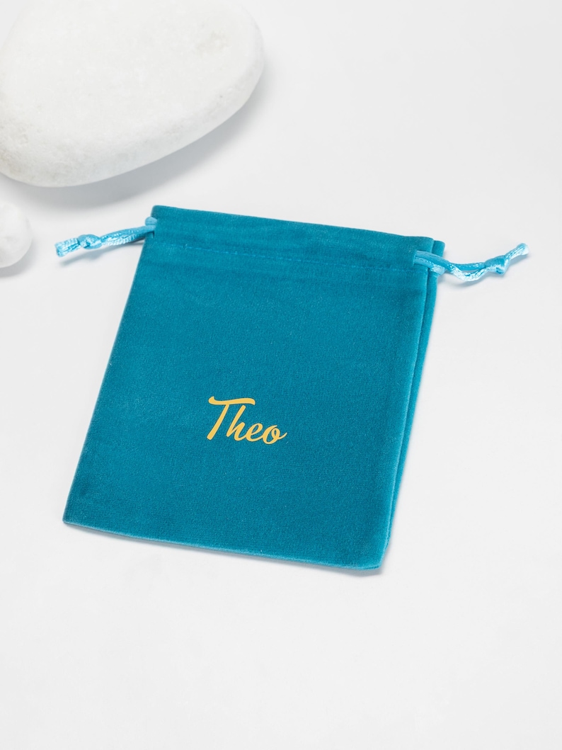 Custom Name Velvet Pouch - Etsy