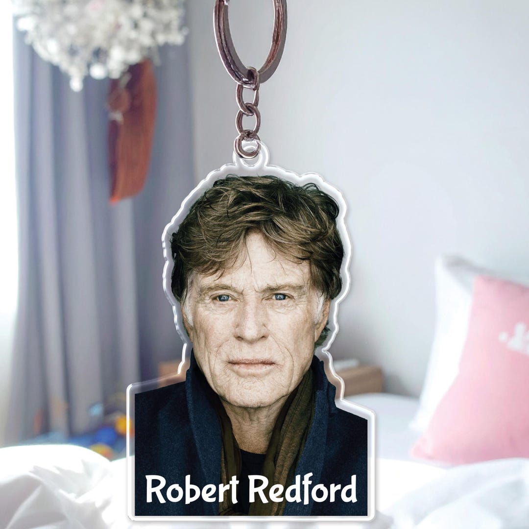 Robert Redford Acrylic Keychain, Movie Star Tribute Keepsake, Jeremiah ...