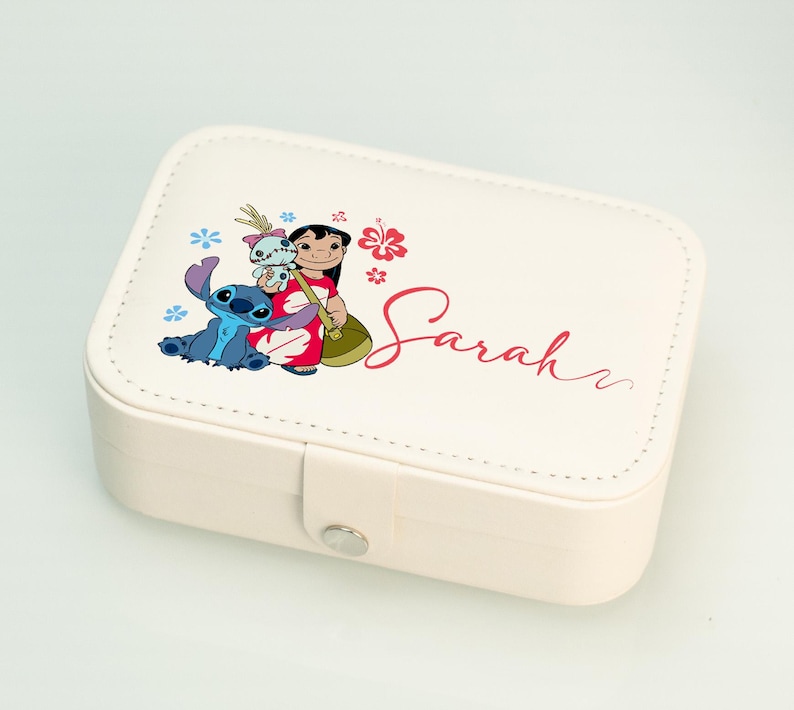 Stitch and Lilo Cute Disney Jewelry Boxes for Kids, Personalized Girls ...