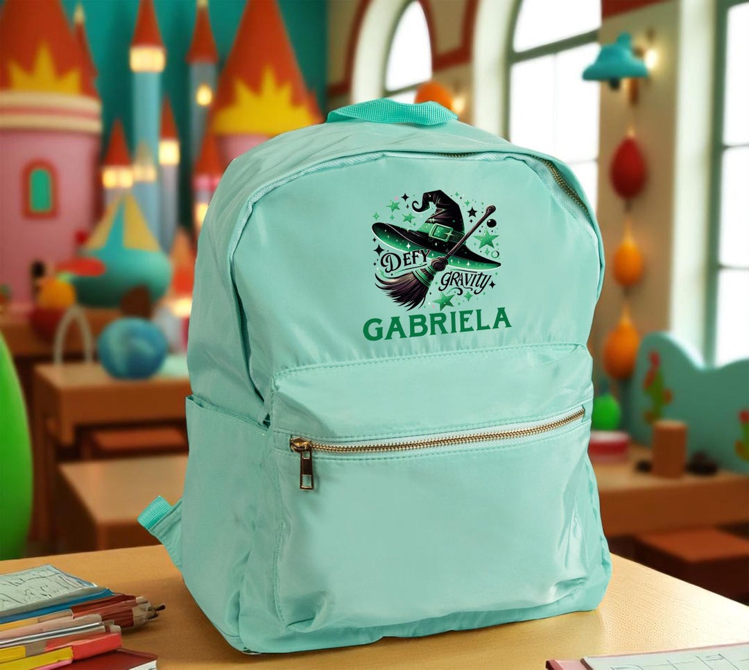 Personalized Wicked Elphaba Backpack Set: School Bag & Supplies - Etsy