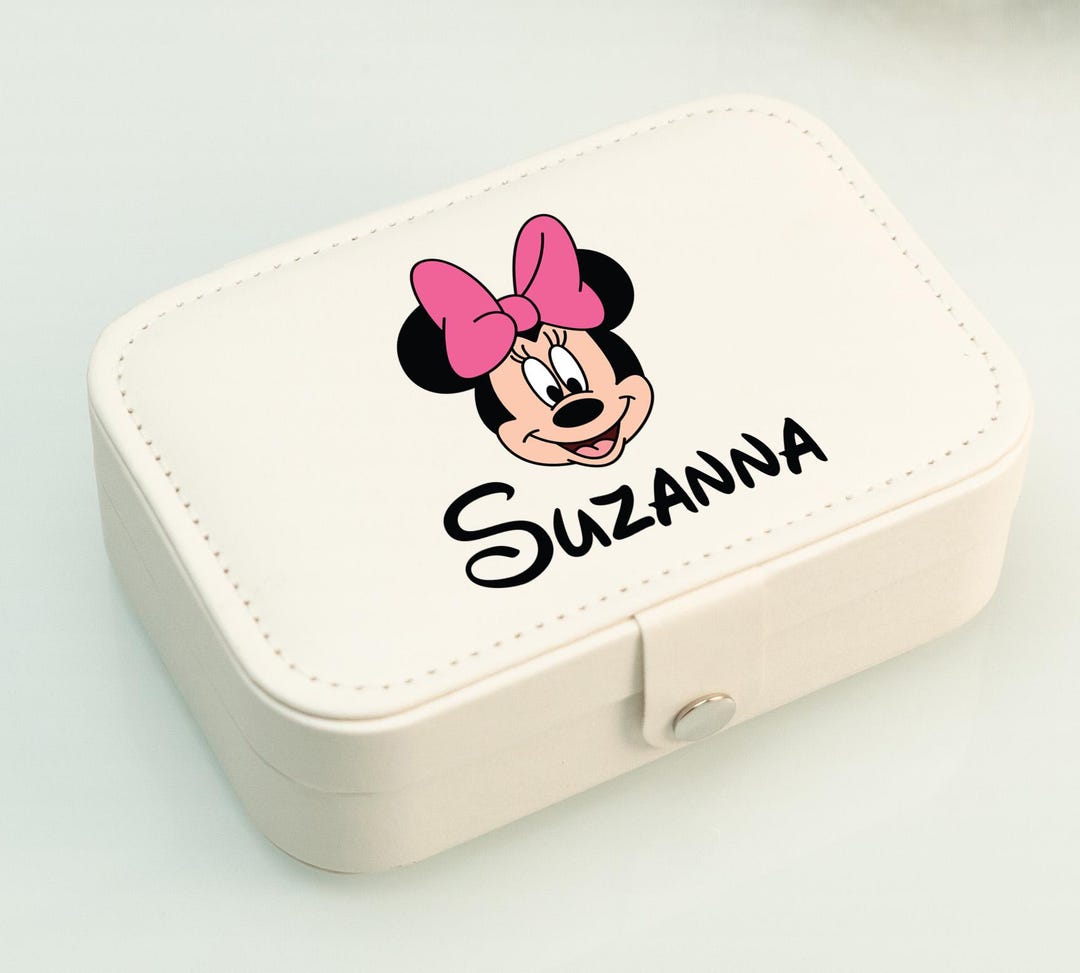Minnie Mouse Jewelry Box, Personalized Christmas Gifts for Her, Disney ...