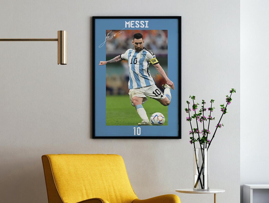 Legendary Lionel Messi | Argentina's Iconic No. 10 Poster - Etsy
