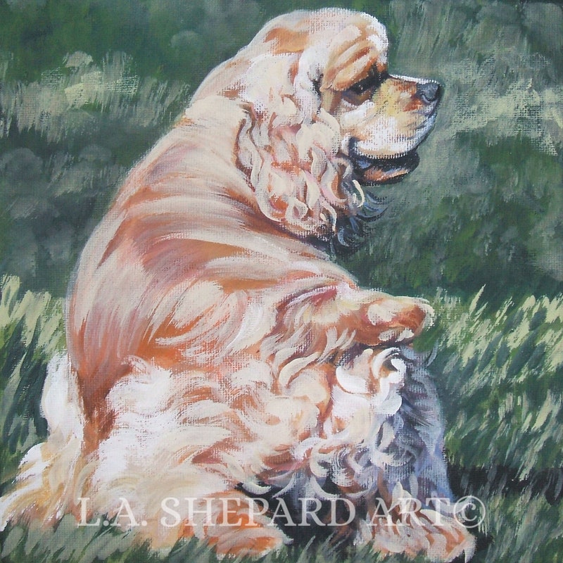 Spaniel Painting - Etsy
