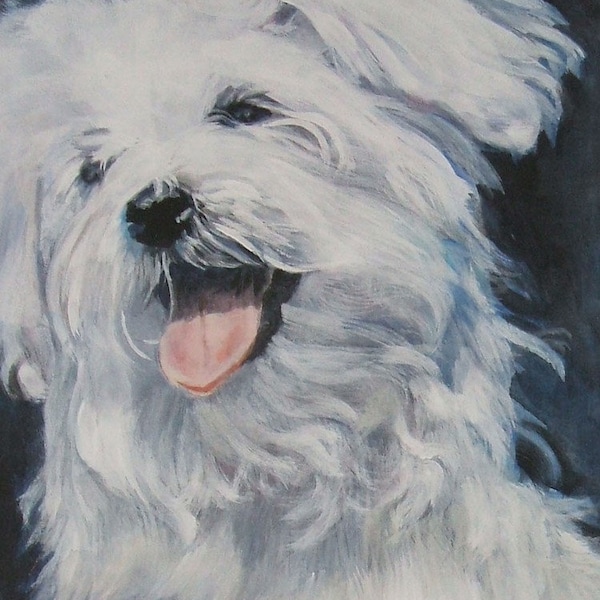 Maltese Portrait - Etsy
