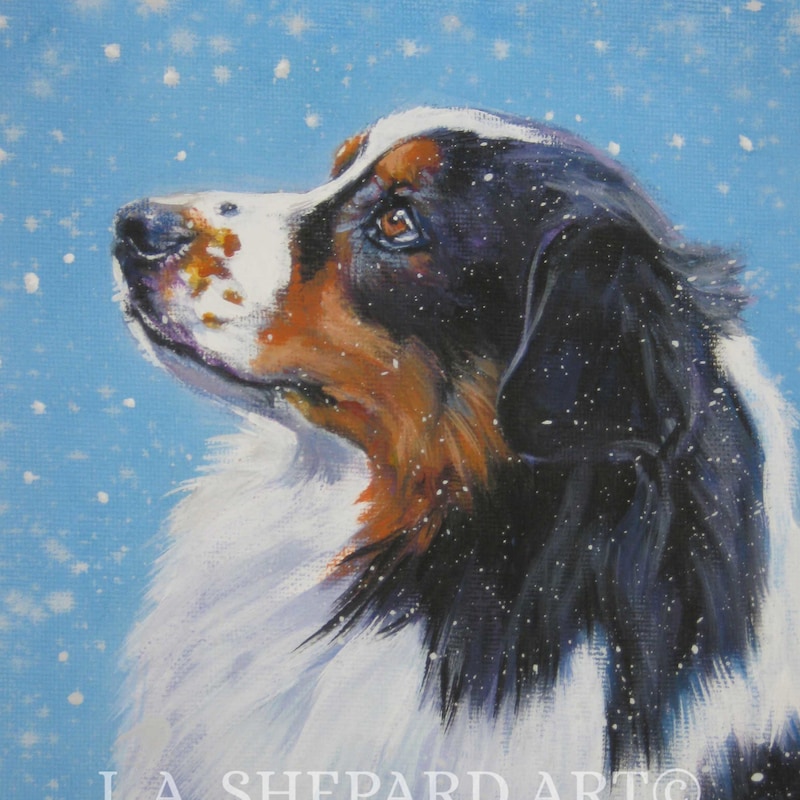 La Shepard Painting - Etsy
