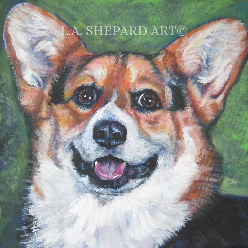 La Shepard Painting - Etsy