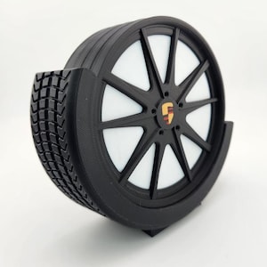 Porsche 911 Carrera S Inspired 3D Printed Coaster Set & Tire Holder - Etsy