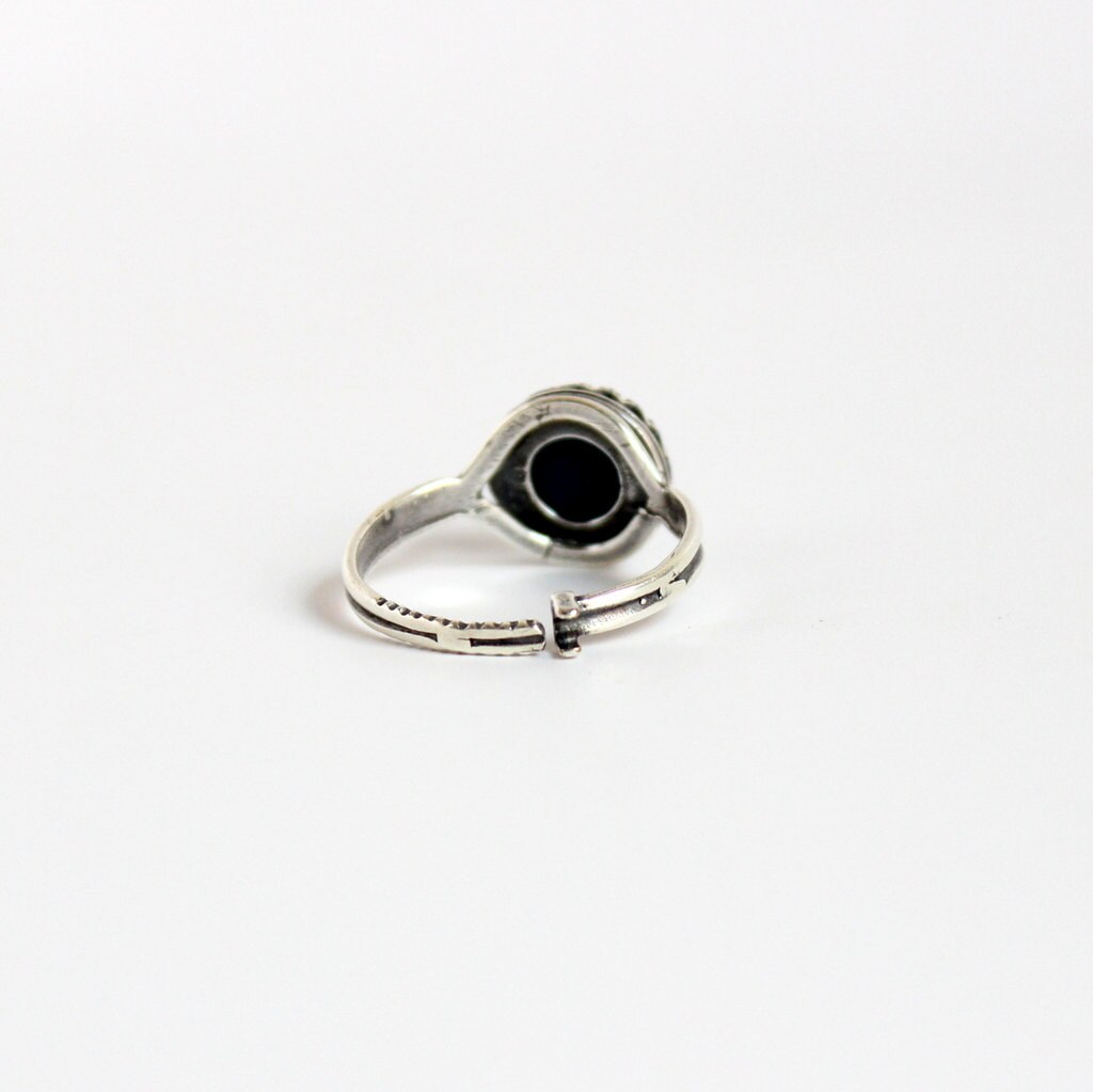 Small Silver Mood Ring | Real Color Changing Mood Ring With Mood Color ...