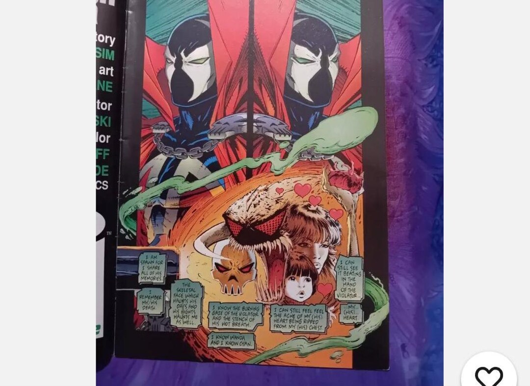 Vintage Spawn Graphic Comic, 'crossing Over' 1993 Issue - Etsy