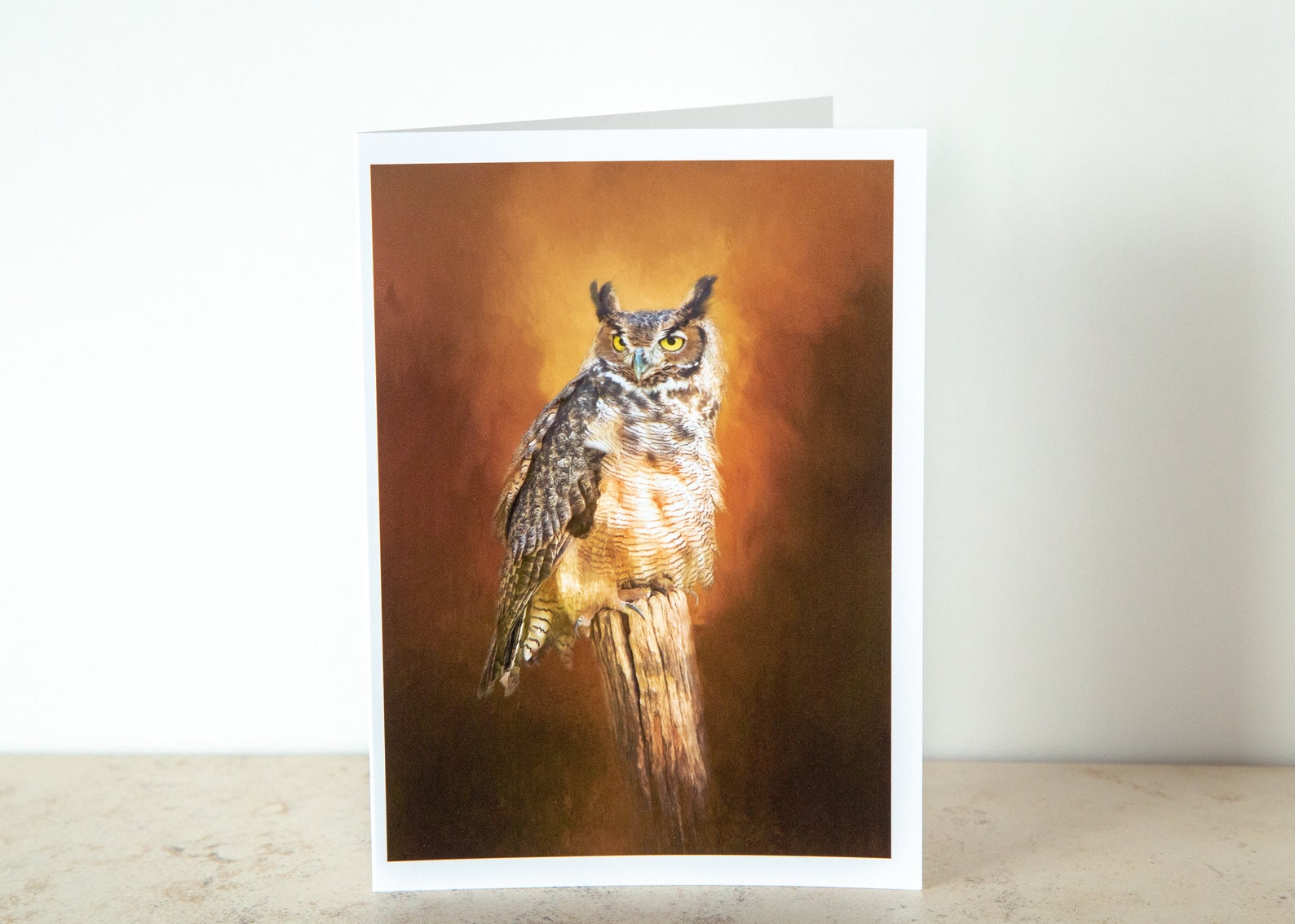 Fine Art Note Card, 4.5X6.25 Greeting Card Blank Inside, Envelope and ...