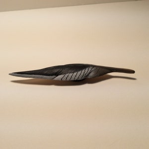 Hand Carved Pintail Drake Feather With Magnet - Etsy