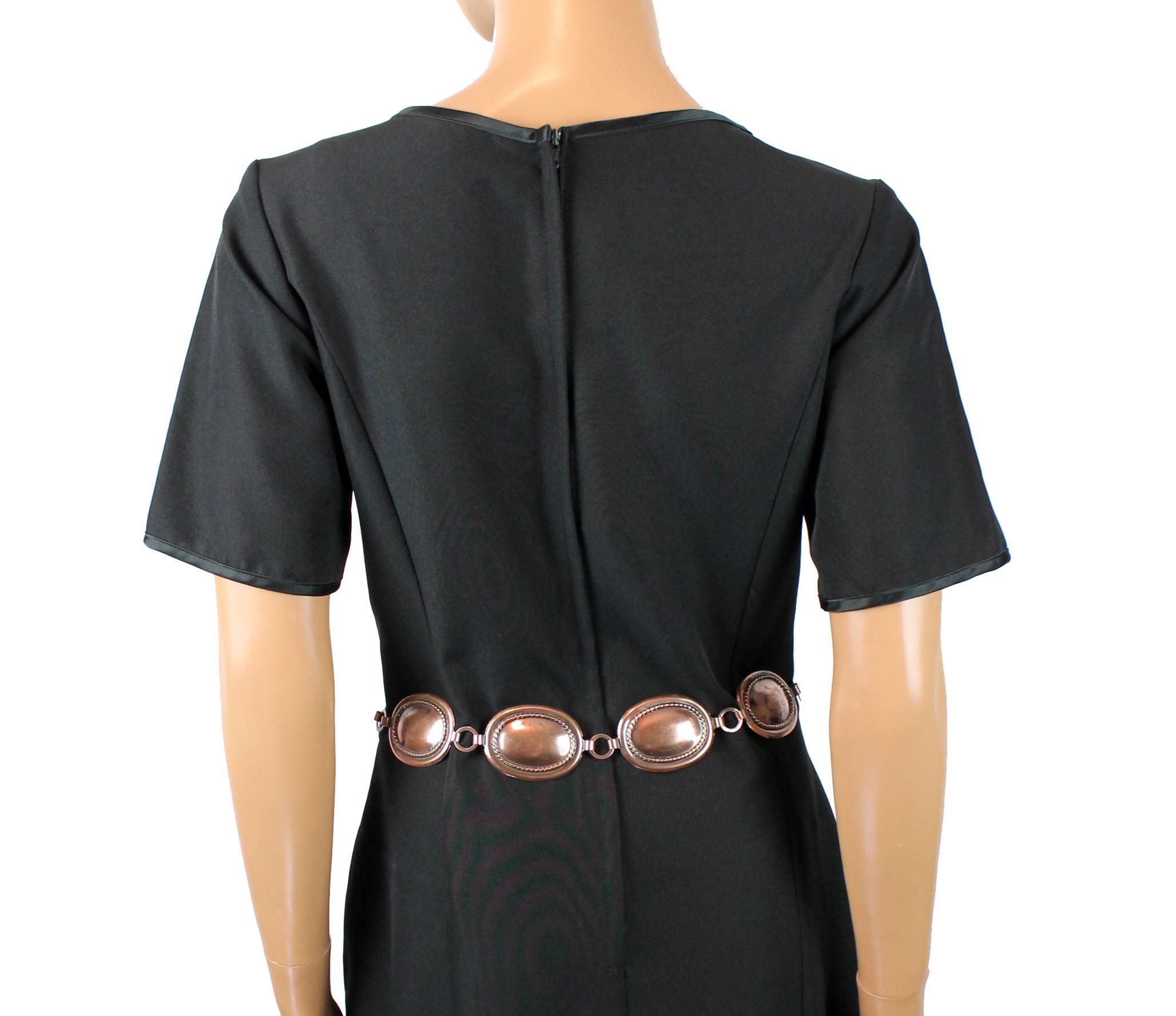 Vintage Concho Belt 30 S M 70s Copper Tone Metal Chunky Wide Hippy ...