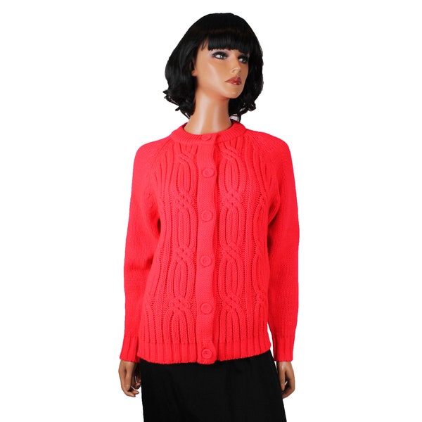 Neon Knit Cardigan - Etsy