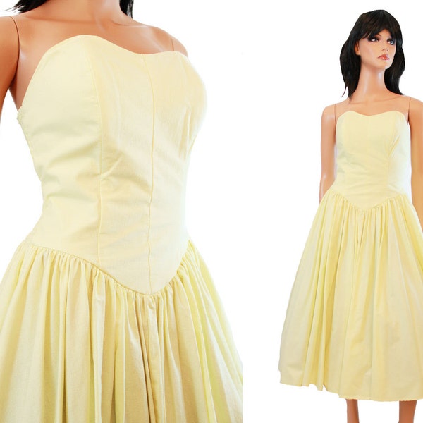 Yellow Sun Dress - Etsy
