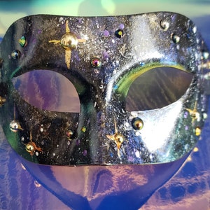 Infinite Galaxies Mask, Womens Costume Mask, Mens Costume Mask, Space ...