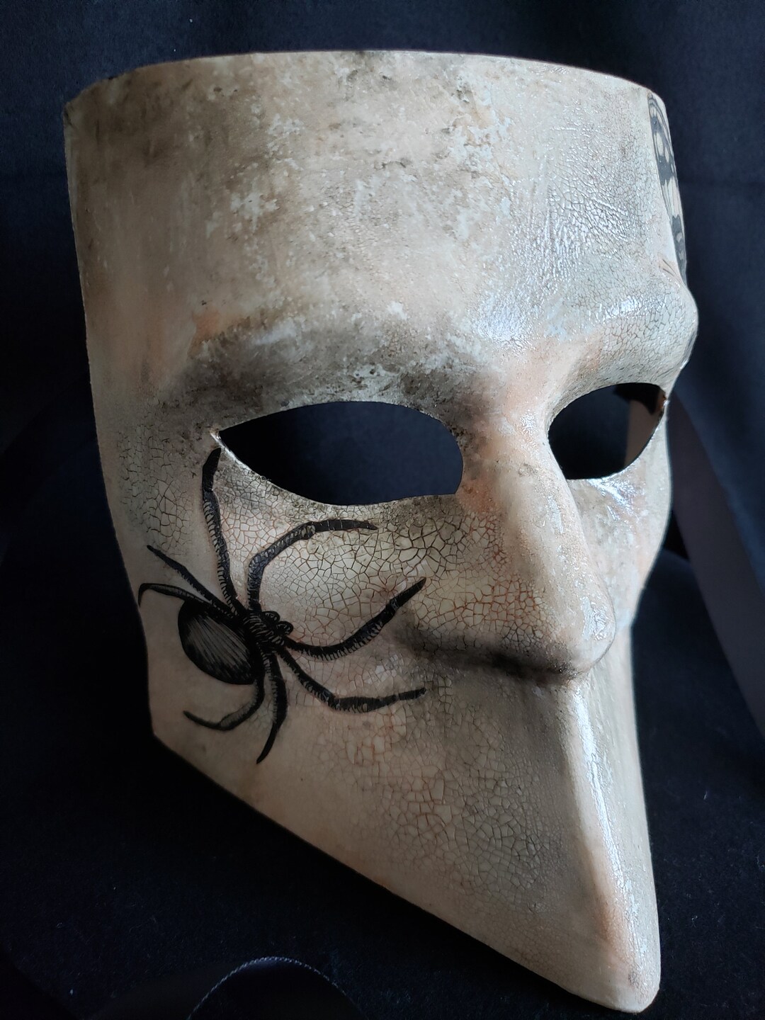 Ready to Ship Hecate Bauta Antique Mask/mens Masquerade Mask/halloween ...