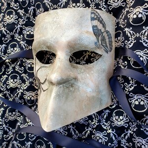 Ready to Ship Hecate Bauta Antique Mask/mens Masquerade Mask/halloween ...