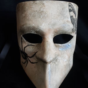 Ready to Ship Hecate Bauta Antique Mask/mens Masquerade Mask/halloween ...