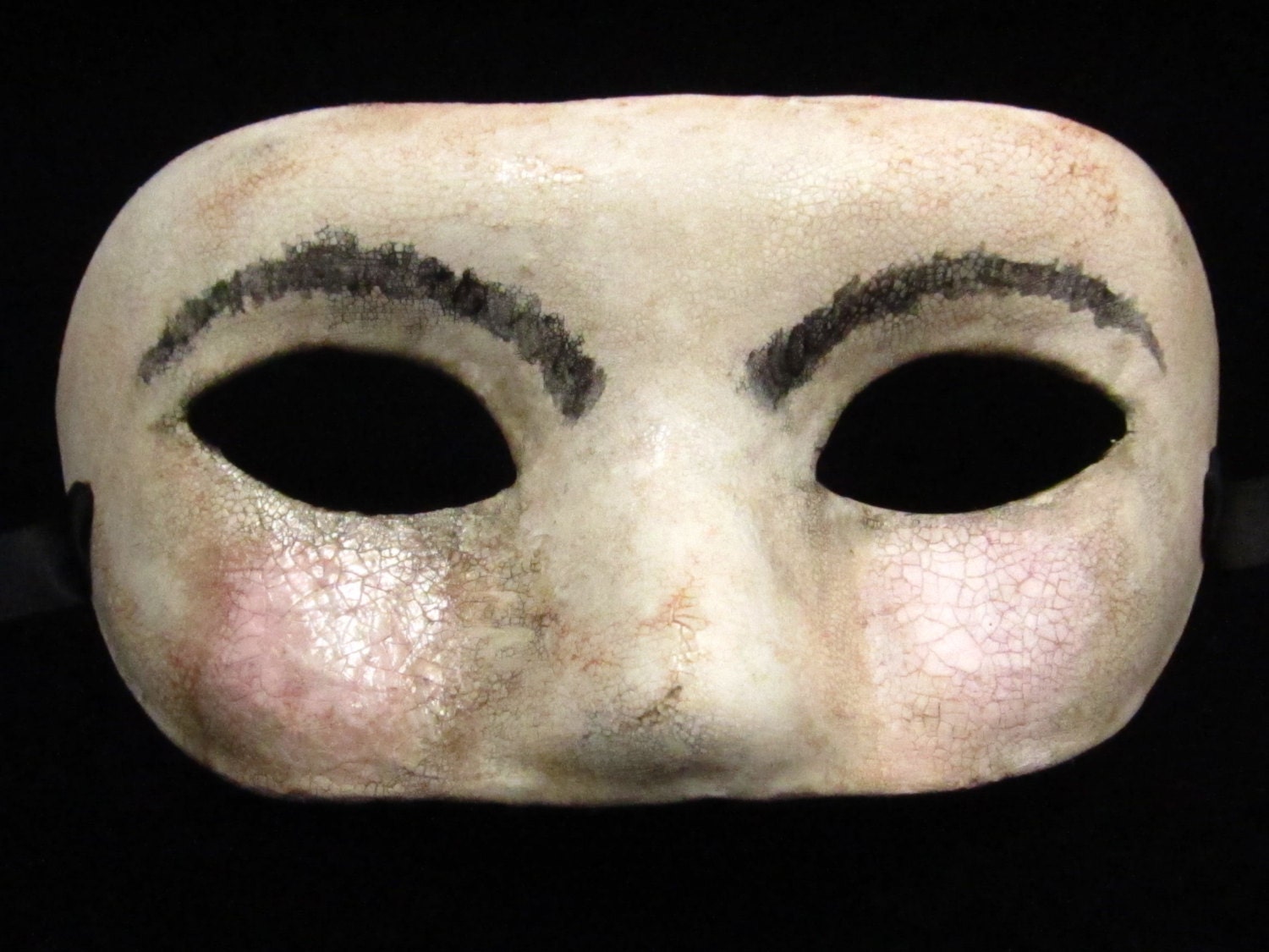 Dollfaced Couple Masks Male/female Paired Faux Porcelain Baby - Etsy