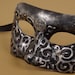 Labrinto labyrinth Mask Black and Silver Eyemask With 3D - Etsy