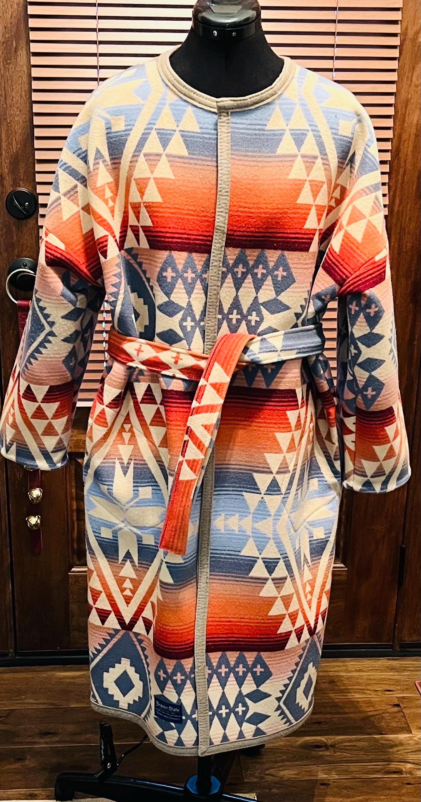 SOLD. Vintage Pendleton Wool Blanket “adelaide” Coat. Size Medium in ...