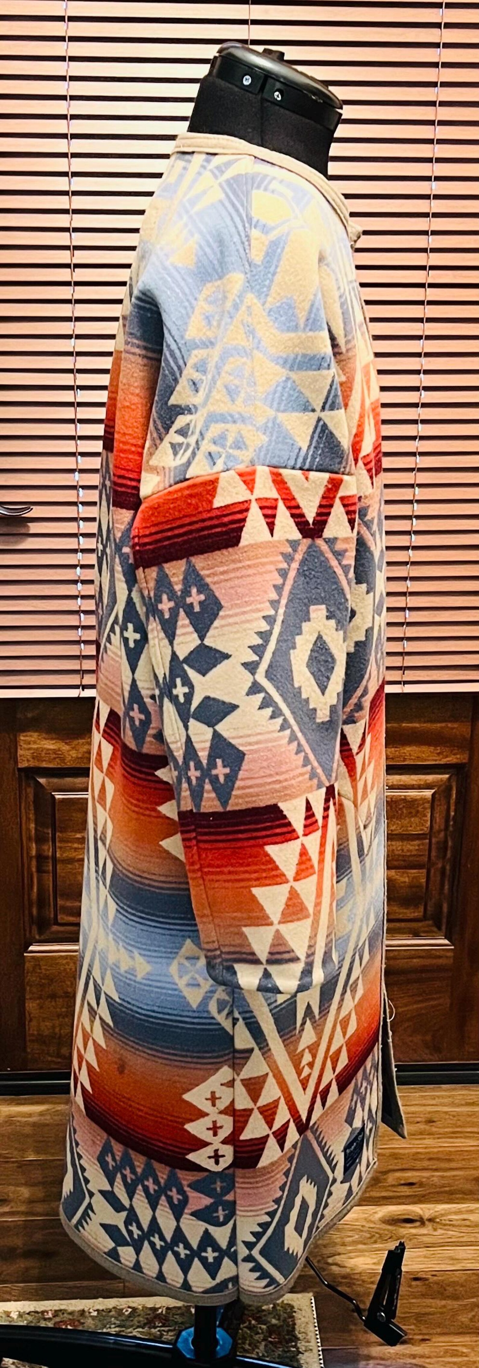 SOLD. Vintage Pendleton Wool Blanket “adelaide” Coat. Size Medium in ...