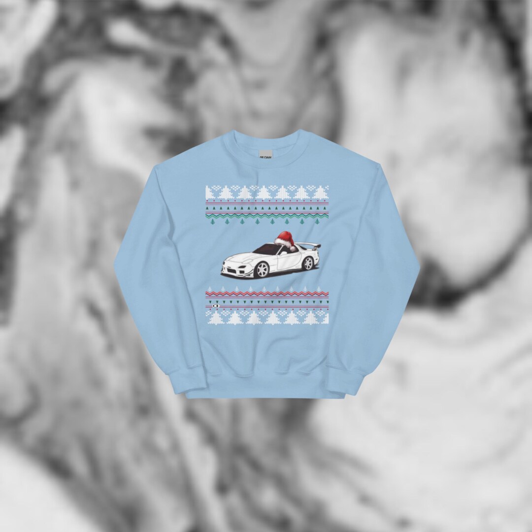 White JDM Premium Unisex Christmas Sweatshirt - Etsy