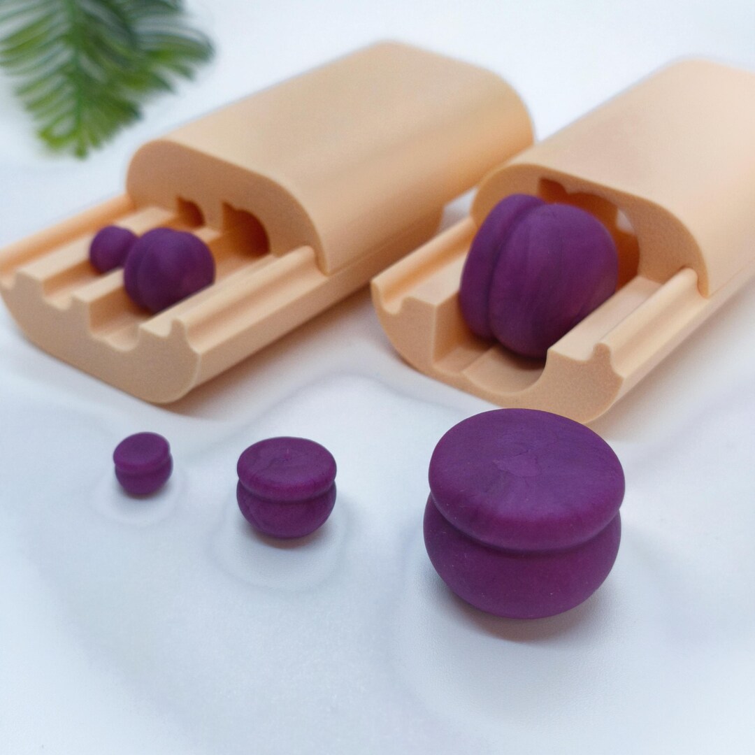 Decorative Pot Bead Roller for Polymer Clay, Pot Shape Bead Making Tool ...
