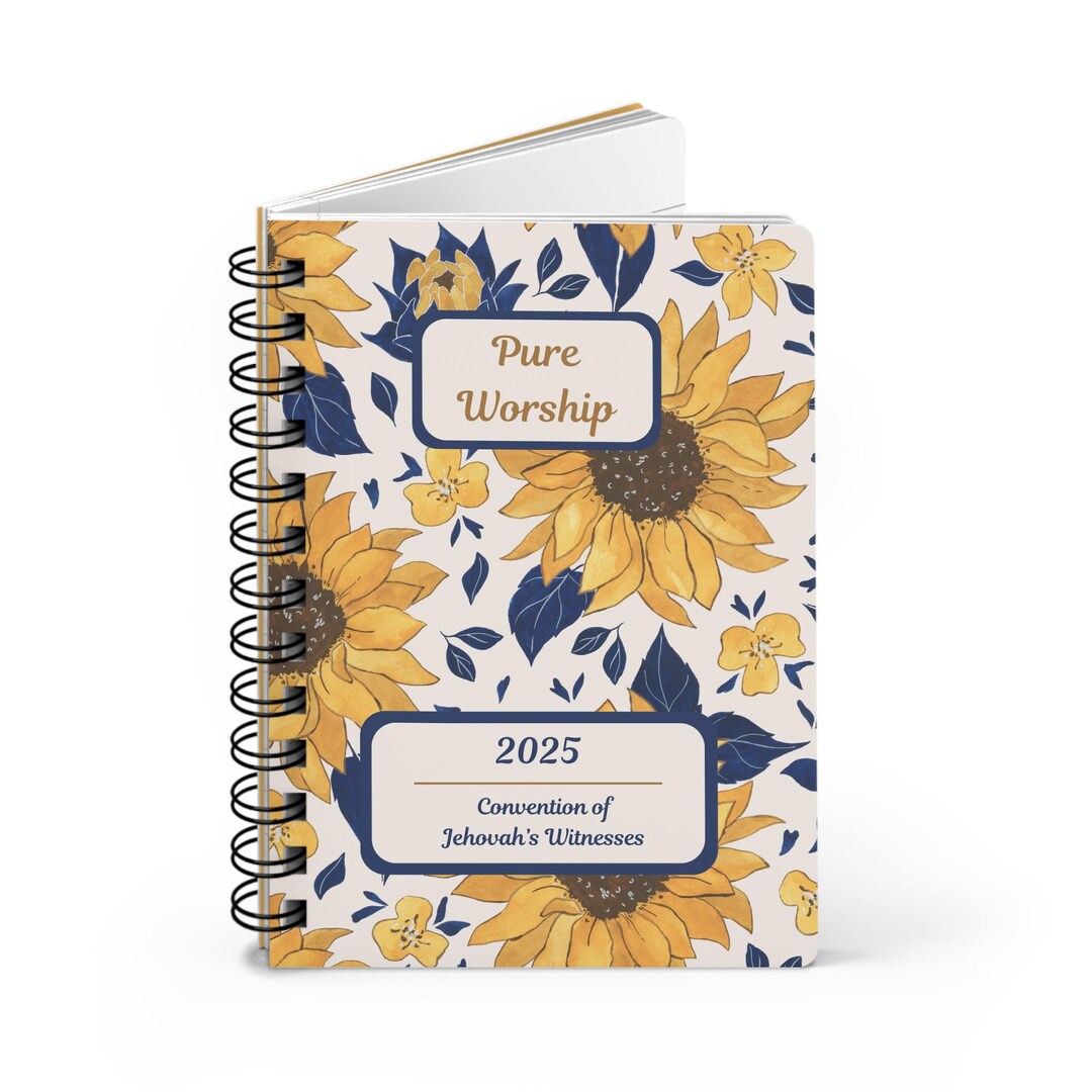 2025 JW English Regional Convention Notebook, Spiral Bound Journal - Etsy