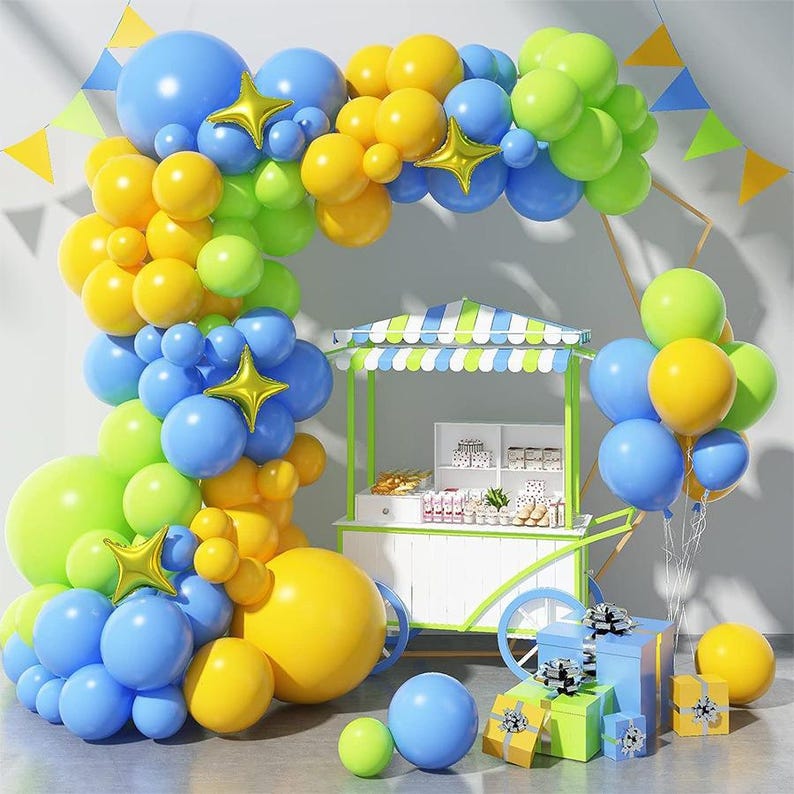 Fresh Spring Party Decoration Set,balloon Arch Set,balloon Garland ...