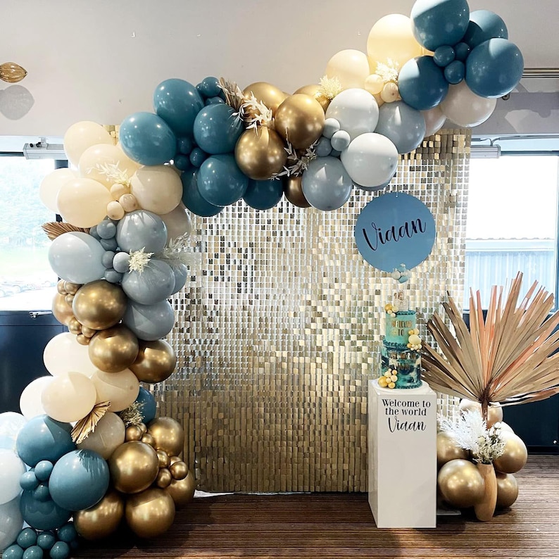 Vintage Navy Blue Balloon Arch Kit,balloon Garland Set,simple,luxury ...
