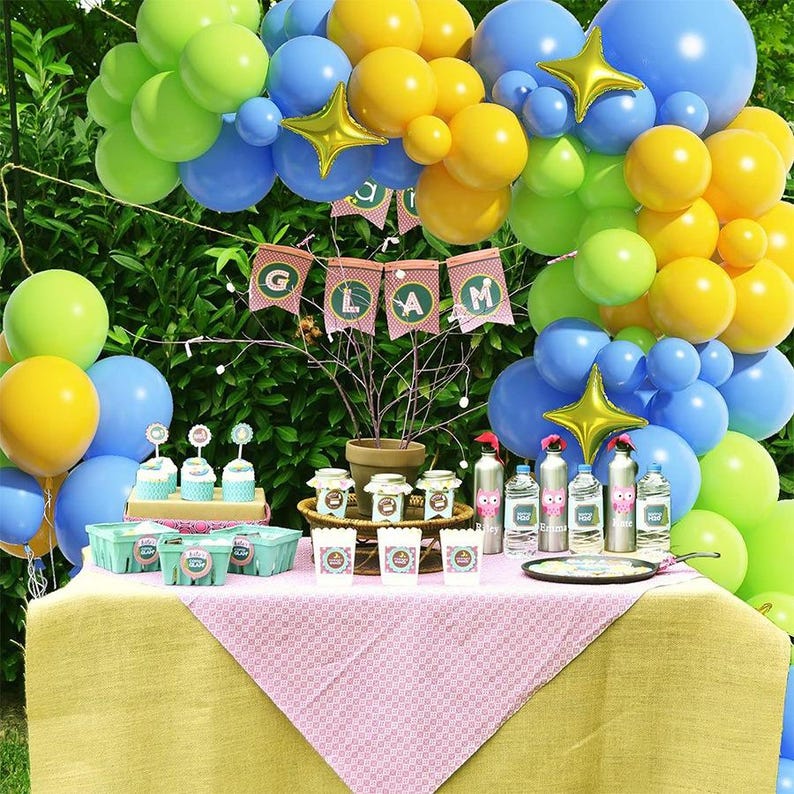Fresh Spring Party Decoration Set,balloon Arch Set,balloon Garland ...