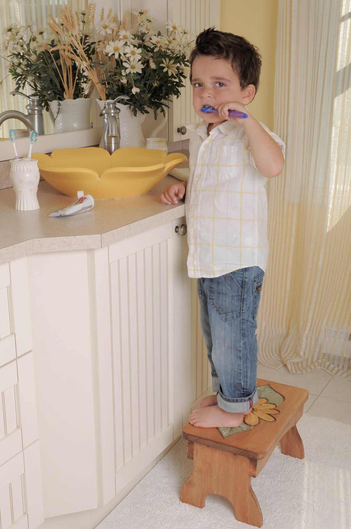 Little Benches Little Stool Wooden Stool Childrens Bathroom - Etsy