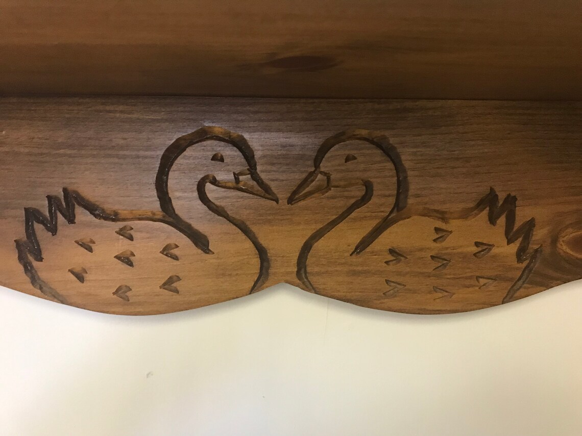 Wood Shelf, Duck Shelf, Home Decor, Kitchen Shelf ,bathroom Shelf ...