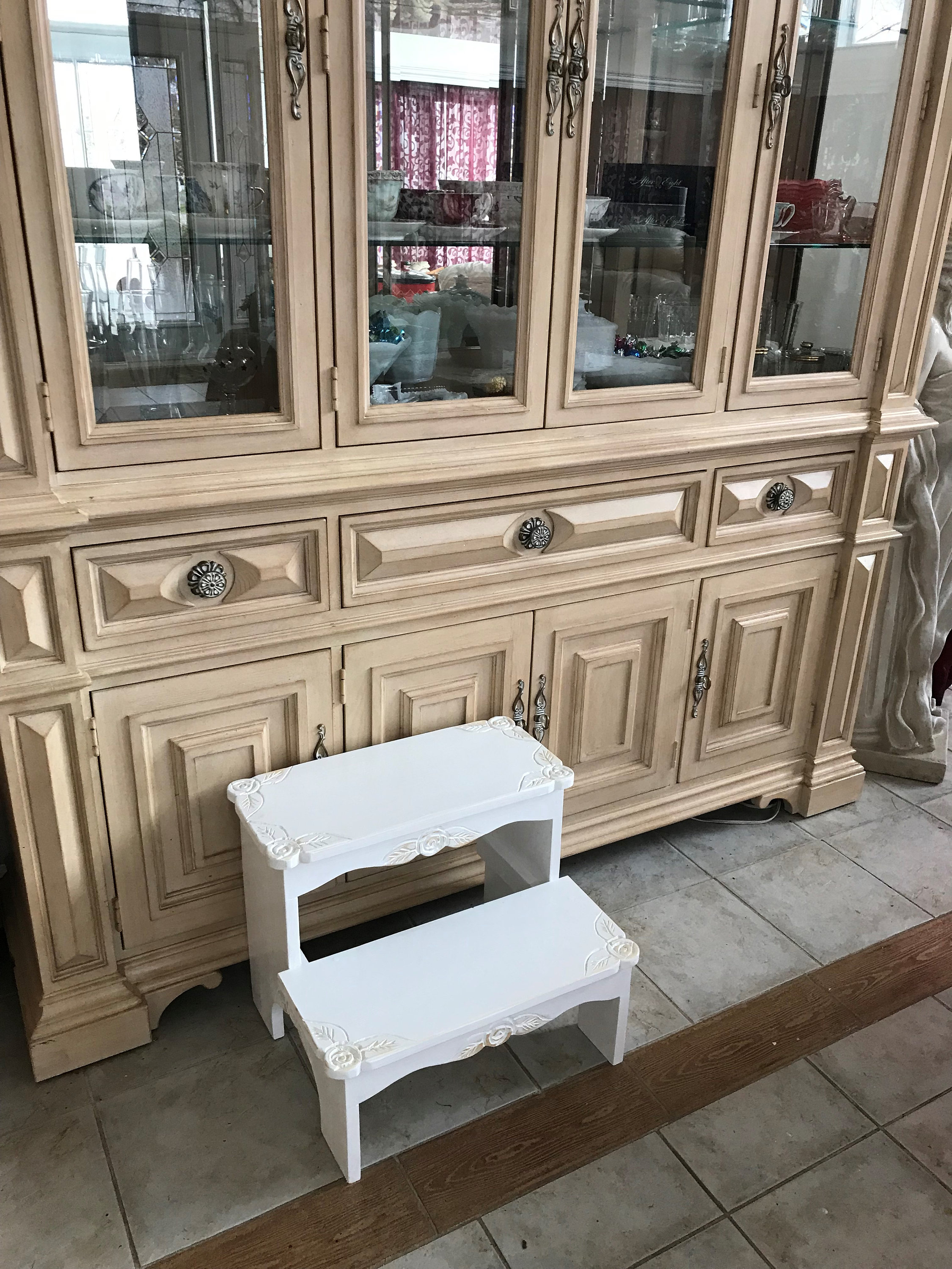 Stepping Stool, Step Bench, Stair Bench, Ladder Bench, Bed Bench ...