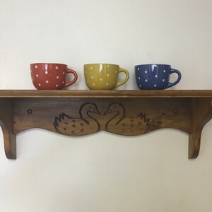 Wood Shelf, Duck Shelf, Home Decor, Kitchen Shelf ,bathroom Shelf ...