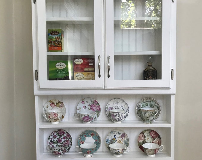 Teacup Display Shelf, Teacup Rack, Kitchen Cabinet, Spice Rack, Kitchen ...