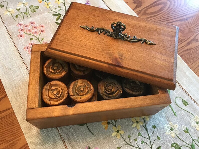 Checker Board Set, Checkers Set, Rose Checker Board With Rose Checkers ...