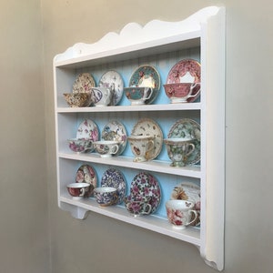 Teacup Shelf, Teacup Display, Teacup Collection, Artisan Furniture ...