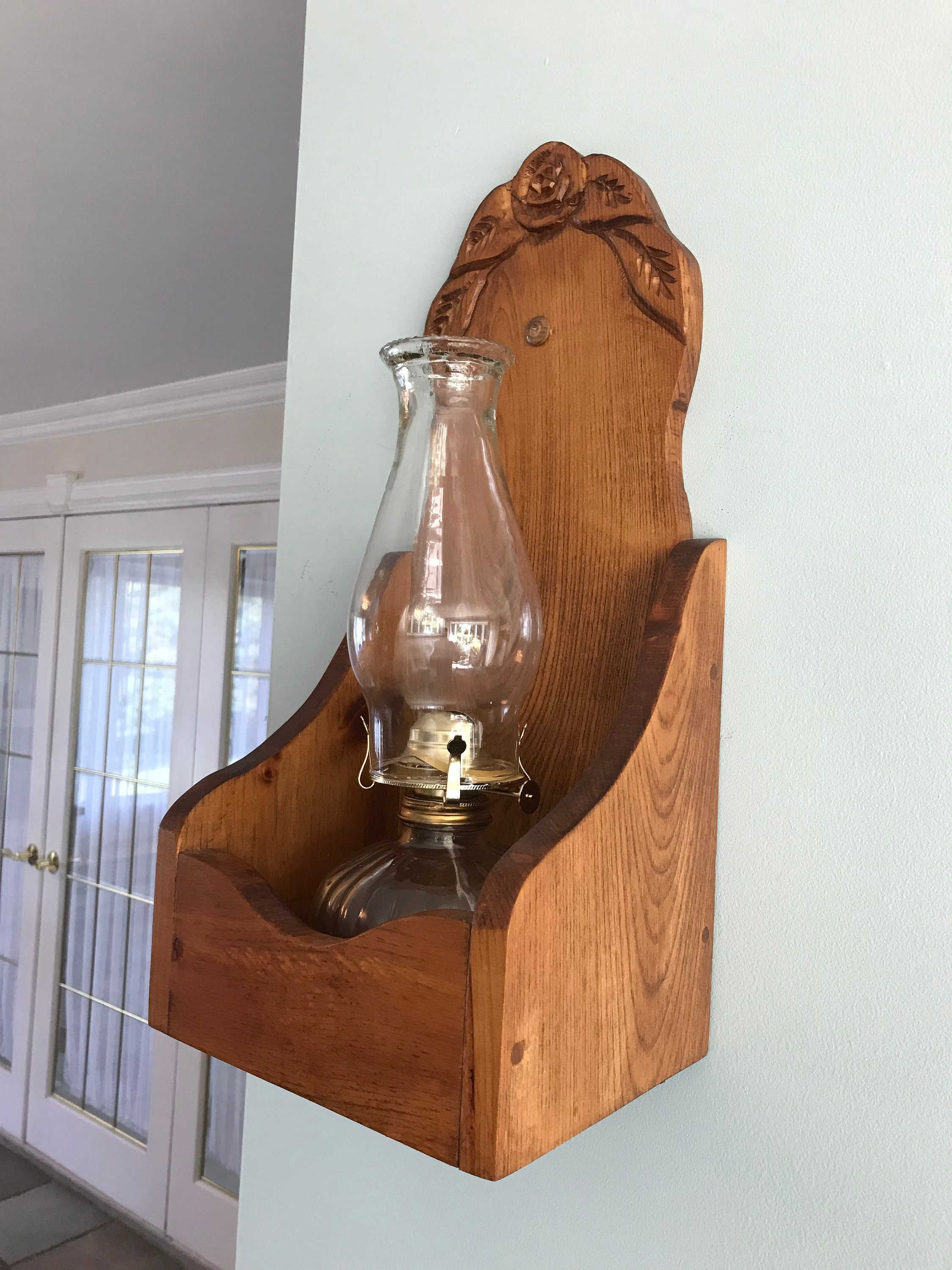Oil Lamp Holder, Lamp Stand,hurricane Lamp Stand, Candle Stand, Wall ...