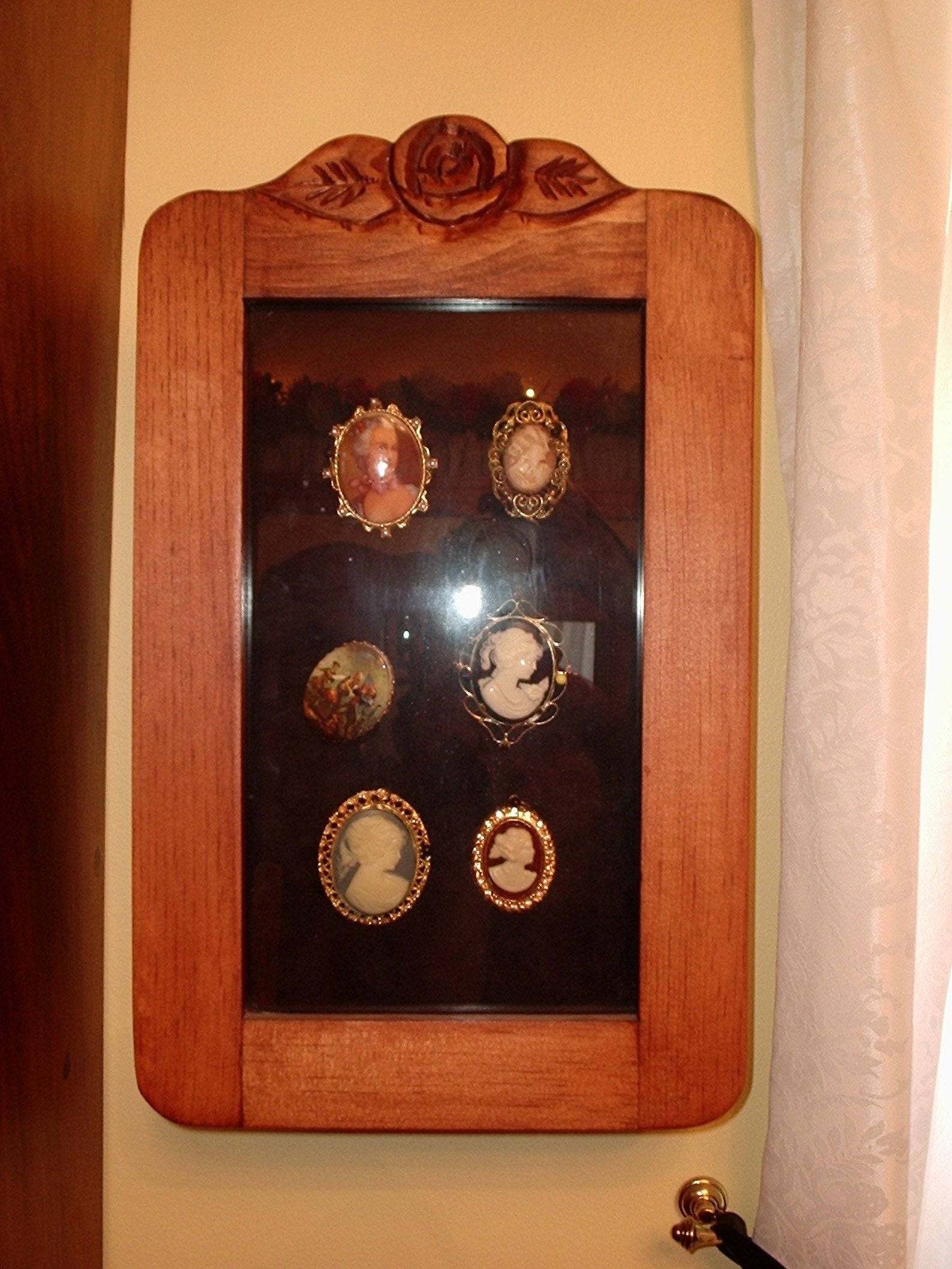 Broach Box Pin Box Jewelry Box Shadow Box Wall Hanging Pin - Etsy