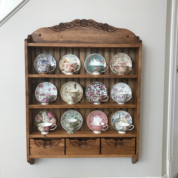 Tea Cup Display - Etsy