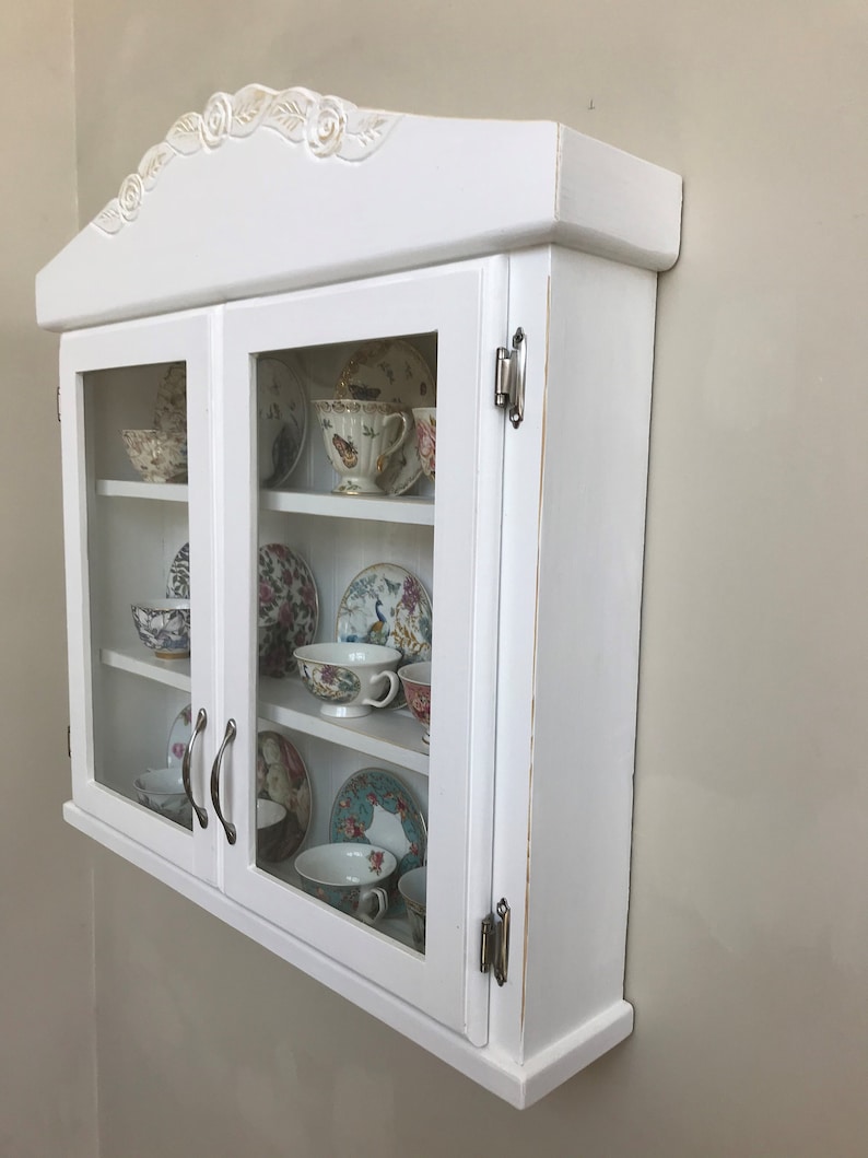 Display Cabinet, Teacup Cabinet, Teacup Shelf, for Twelve Cups, With ...
